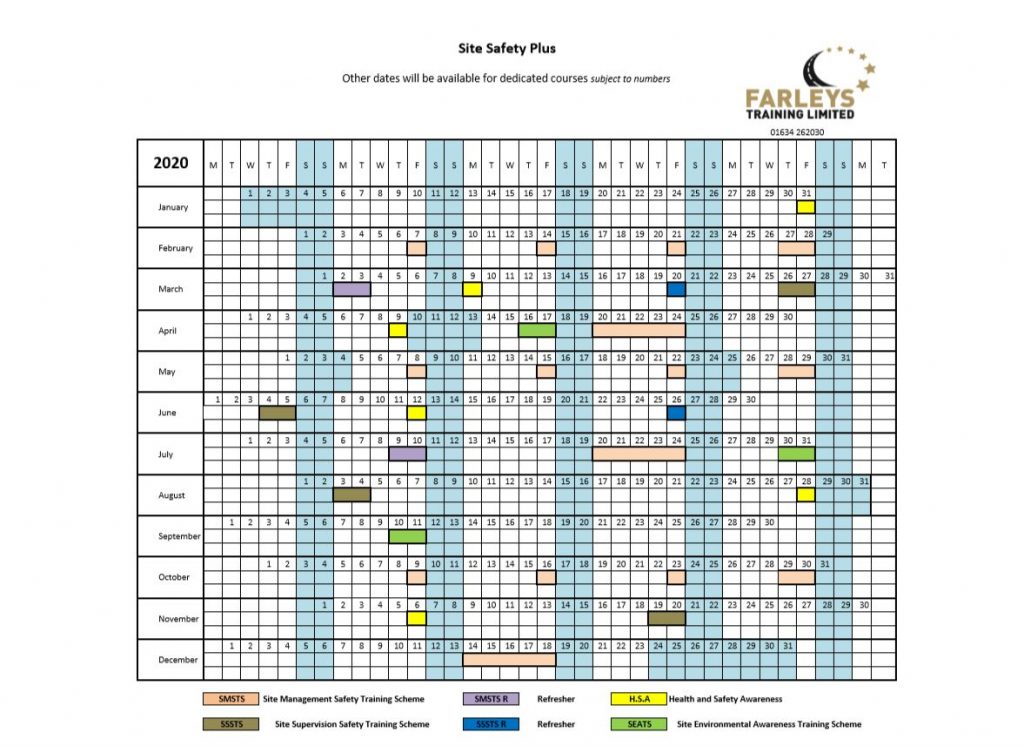 Farleys Site Safety Plus Planned Courses